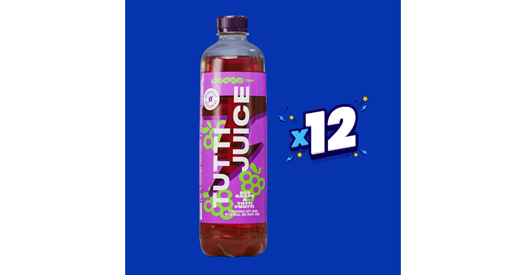 Tutti Juice Red Grape 600ml PET 12db